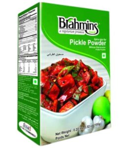 Brahmins Pickle Powder - Metro Grocery Shop
